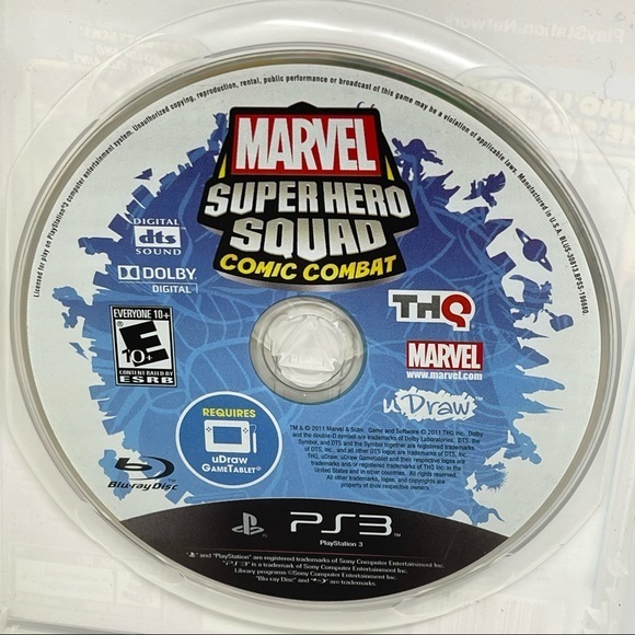 Marvel | Video Games & Consoles | Euc Ps3 Marvel Super Hero Squad The ...